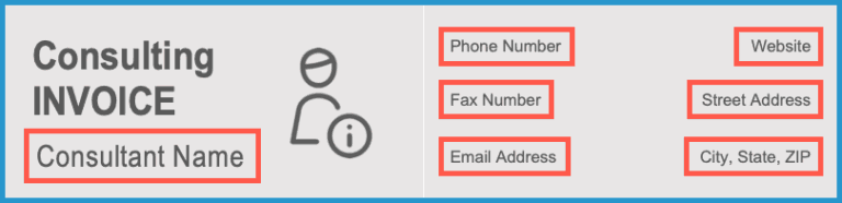 Free Consultant Invoice Template | PDF | WORD | EXCEL