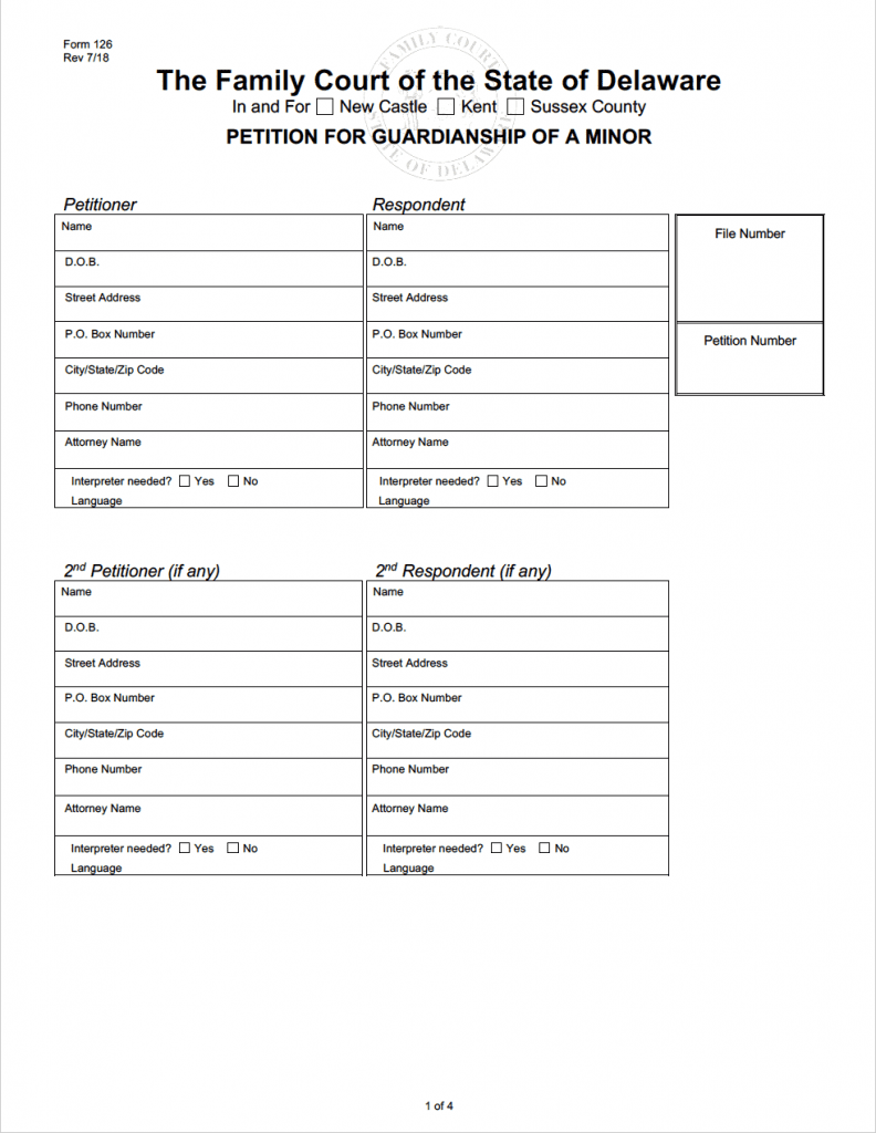 Free Delaware Power of Attorney Forms | PDF | WORD