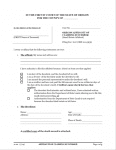 Free Oregon Small Estate Affidavit Form | PDF