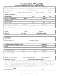 Free Utah Rental Application | PDF