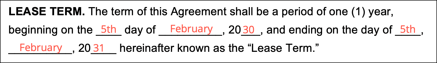 Free Standard Residential Lease Agreement Templates | PDF | WORD | RTF