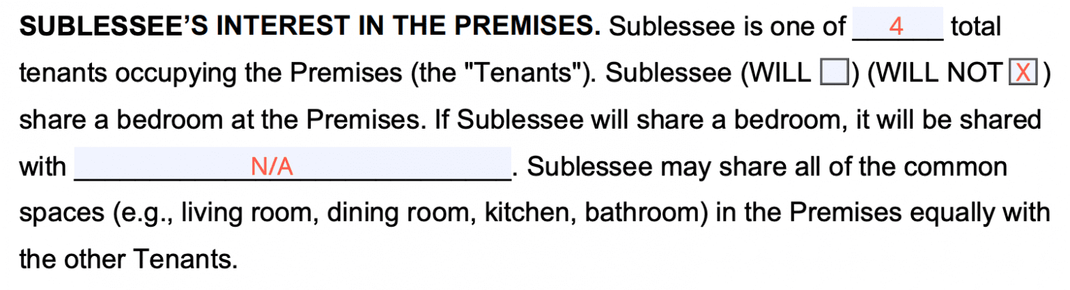 Free Sublease Agreement Templates | PDF | WORD | RTF