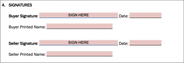 Free All-Terrain Vehicle (ATV) Bill of Sale Form | PDF | WORD | RTF