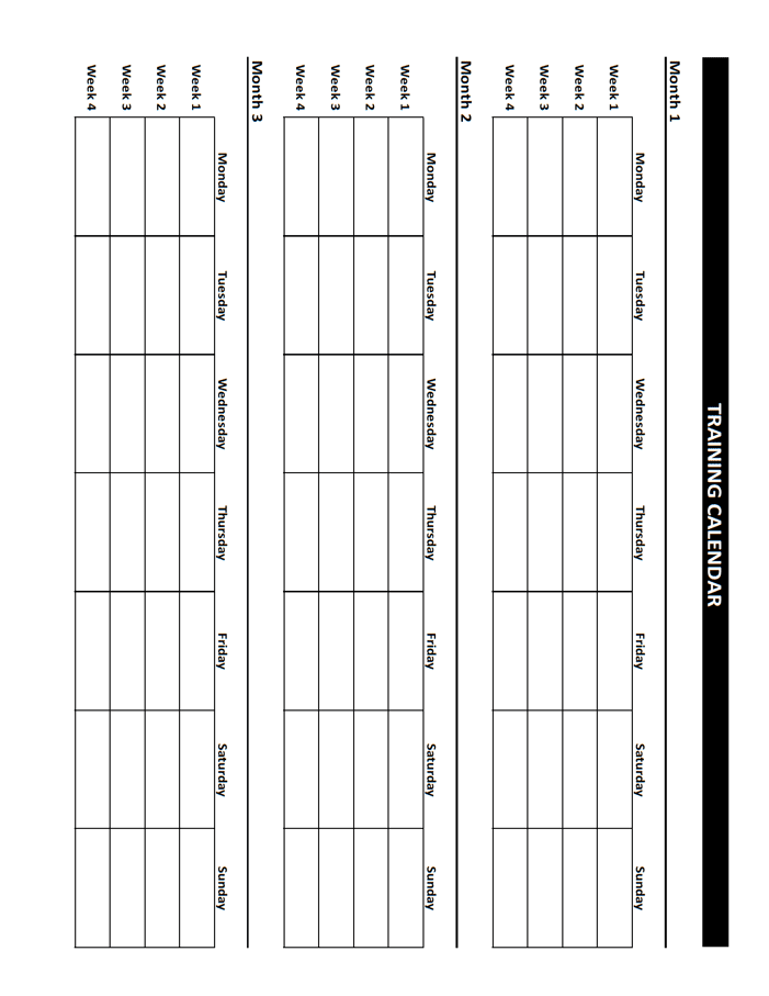 Free Exercise Chart Templates | PDF | WORD | EXCEL