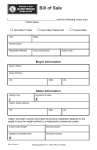 Free Michigan Trailer Bill of Sale Form | PDF