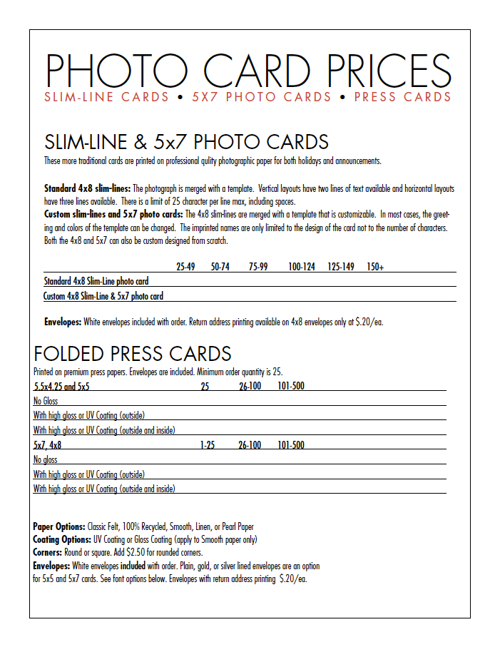 Free Price List Templates | PDF | WORD | EXCEL