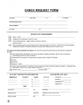Free Check Request Forms | PDF | WORD | EXCEL
